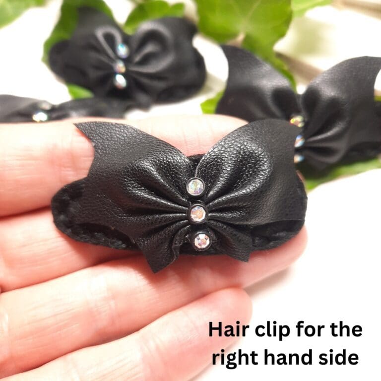 Halloween Bat Wing Hair Clips - The British Craft House