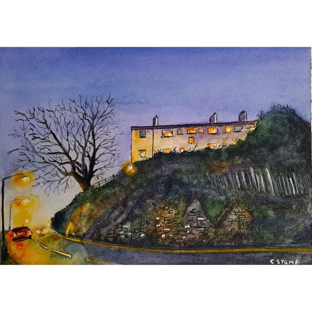 Watercolour Painting Stormy Skies St. Ives Cornwall - The British Craft ...